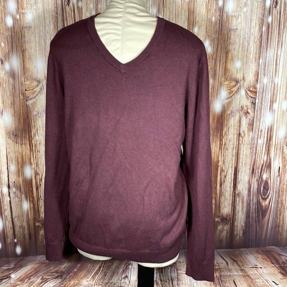 Hawker Rye | Sweaters | Mens Hawker Rye Cotton Cashmere V Neck Sweater ...